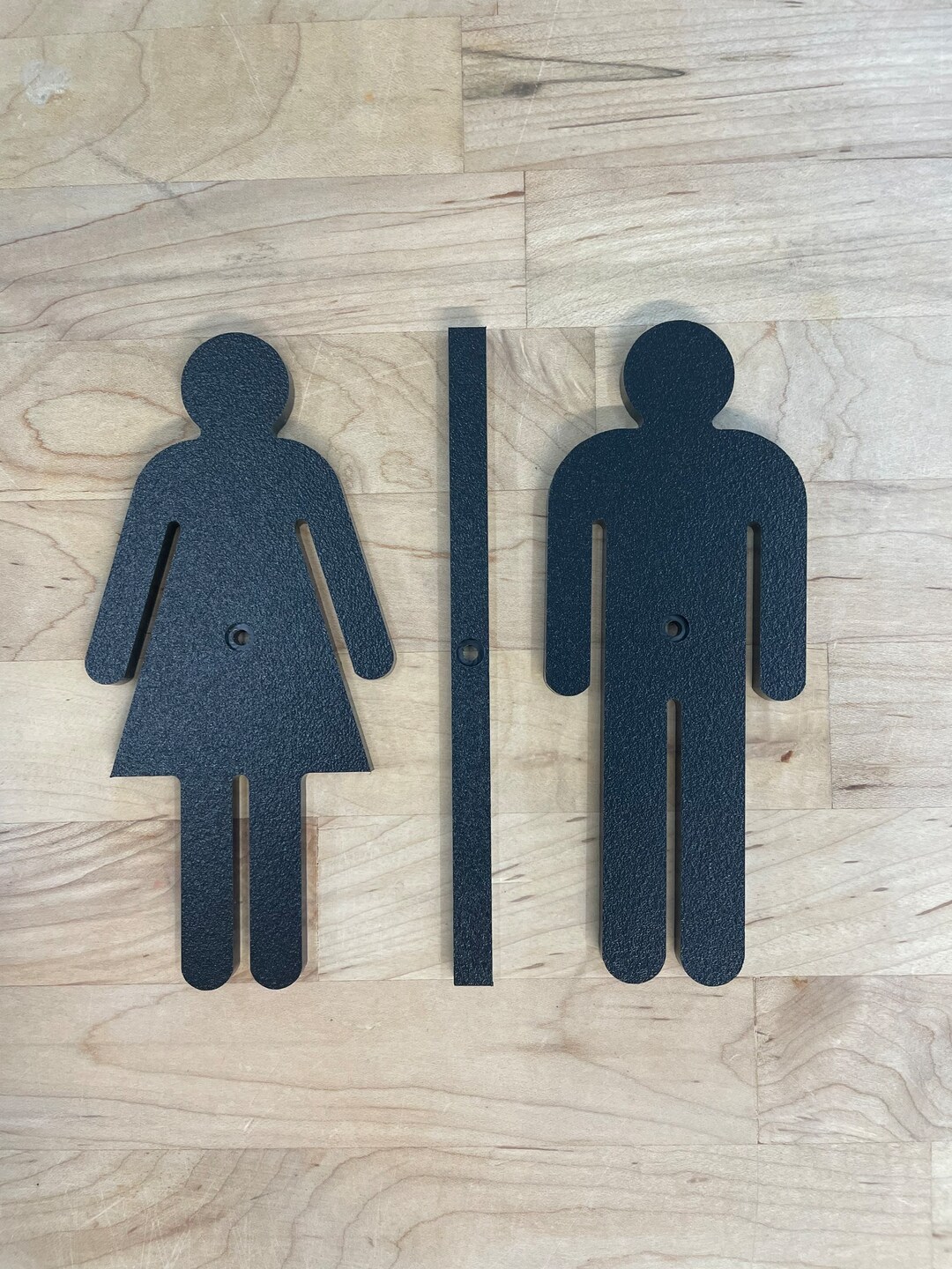 Restroom Signs Individual Cut Outs Indoor Outdoor Symbol Icons - Etsy