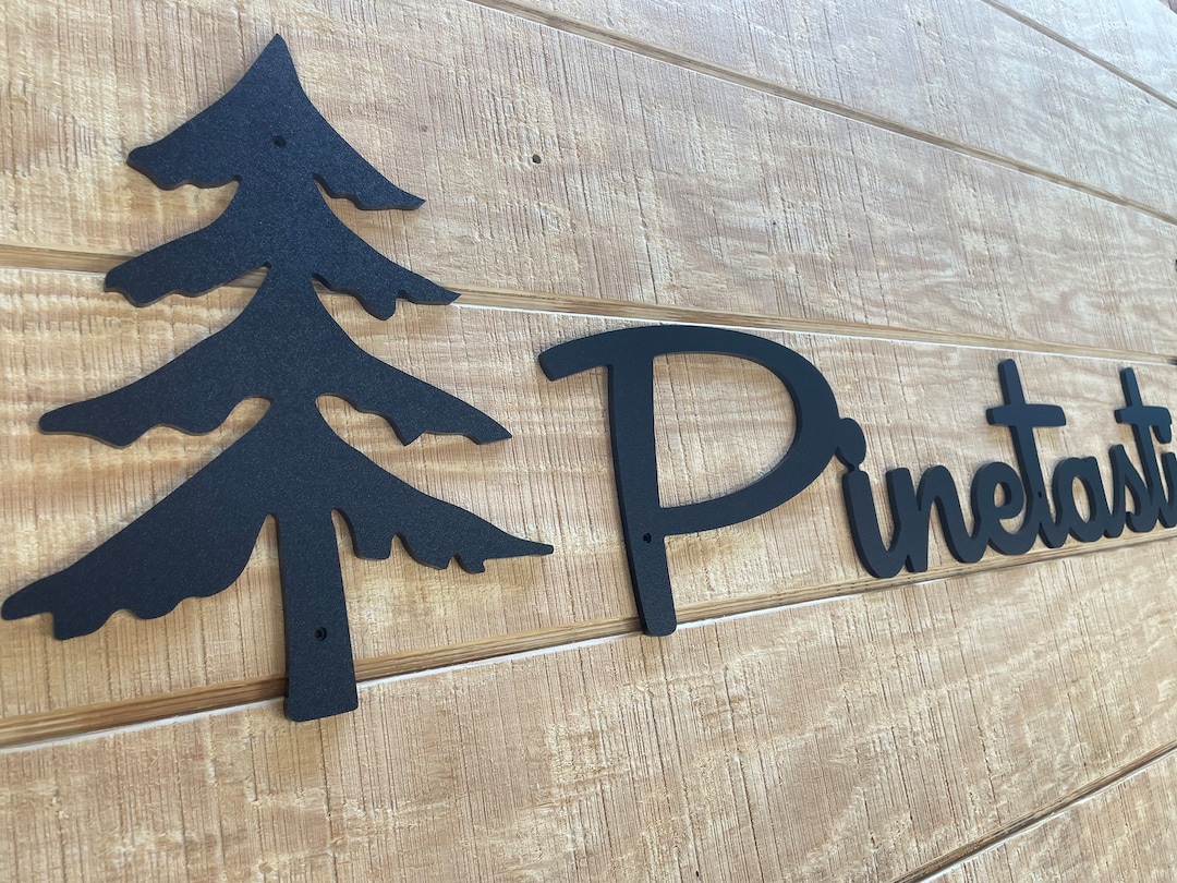 Pine Tree Outdoor Sign Icon for Address House Numbers - Etsy