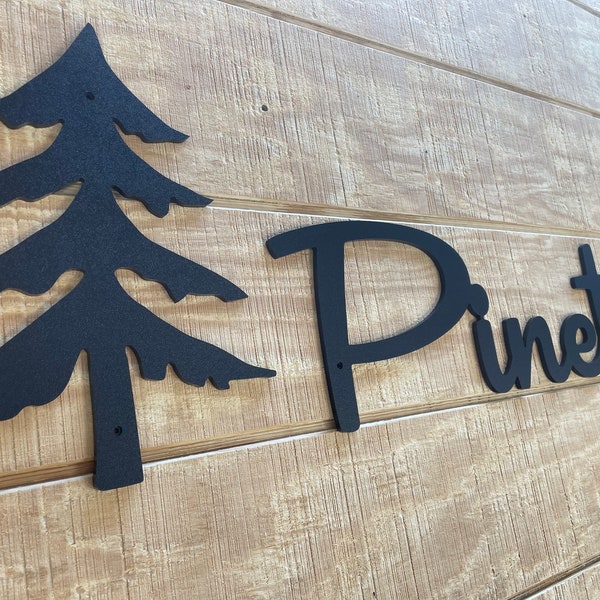 Pine Tree Sign - Etsy