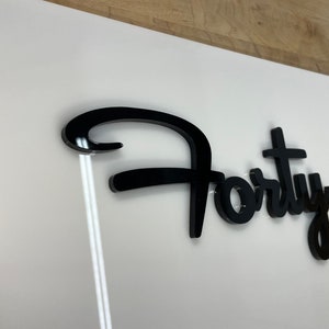Custom Acrylic Laser Cut-out Sign - Etsy