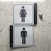 Men and Women's Restroom Projecting Sign Bundle Corridor - Etsy