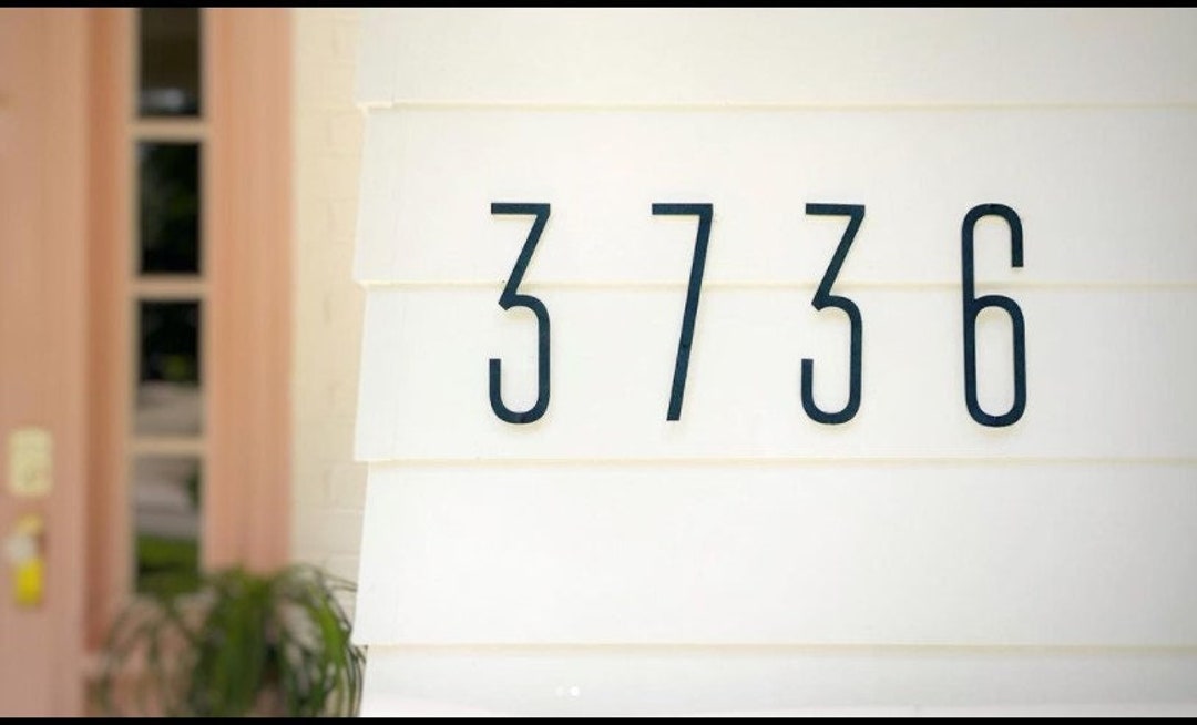 10 Inch Narrow Numbers Letters - Etsy