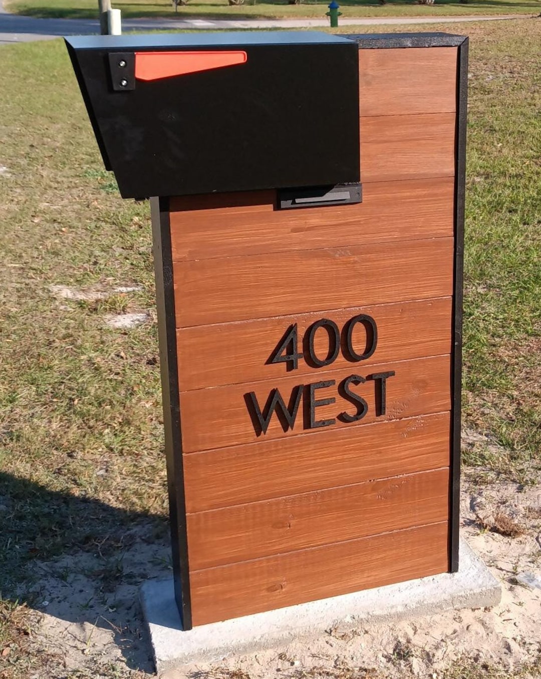 4 Inch Modern House Numbers Letters - Etsy