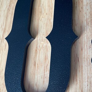 6 Inch Western House Numbers Letters - Etsy