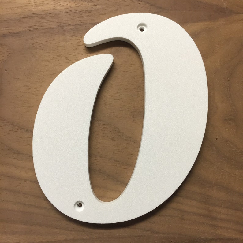 10 Inch Socal Script Style House Numbers Letters - Etsy