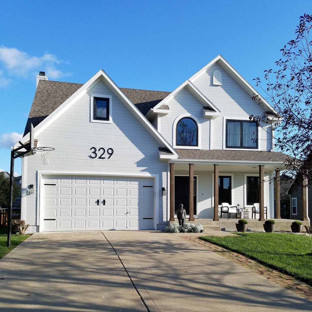 18 Inch Modern House Numbers Letters - Etsy