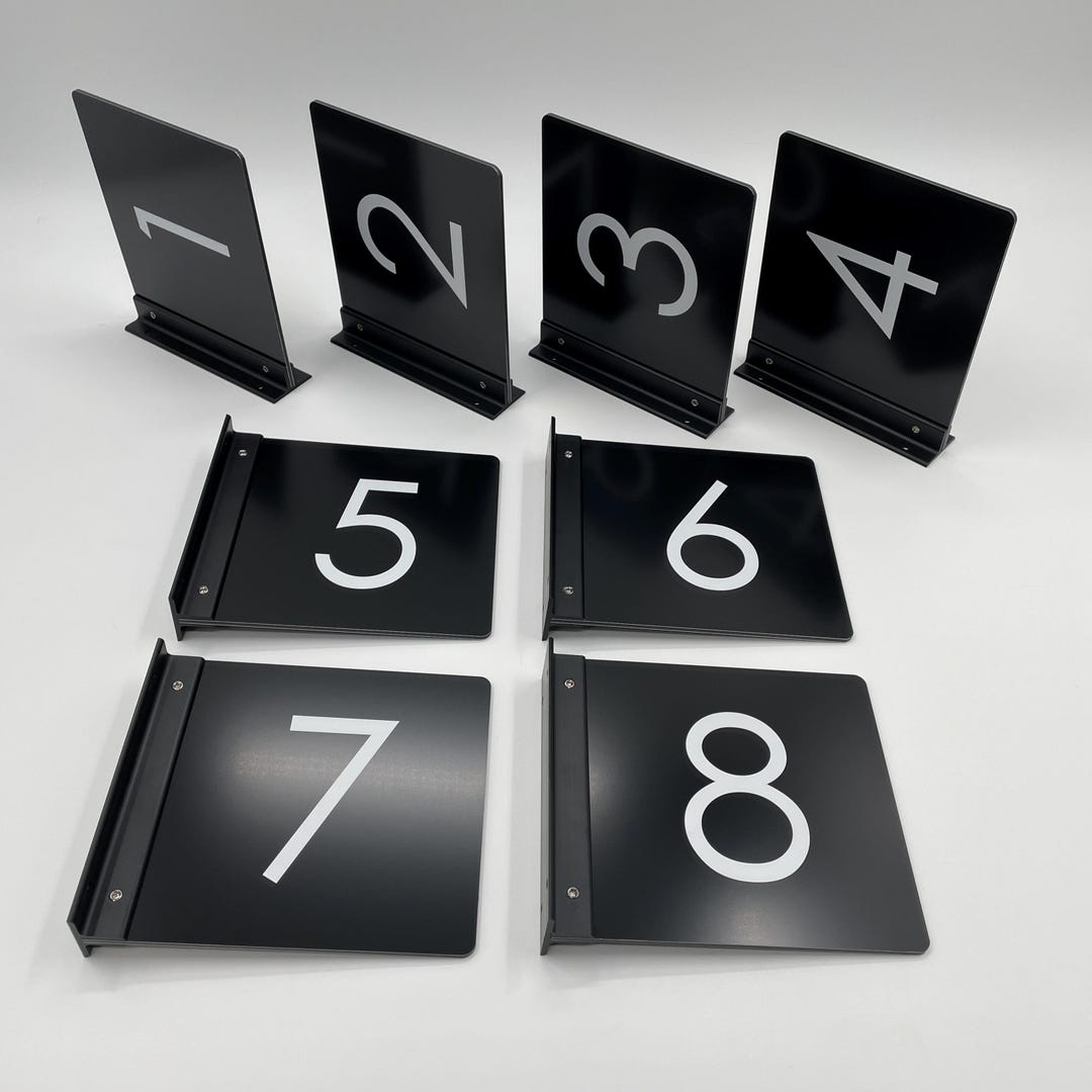 Projecting Room Number Sign, Custom Corridor Flag Signs for Business ...