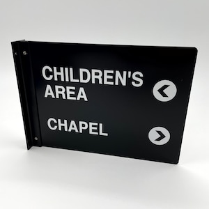 Custom Projecting Sign, Corridor Flag Sign for Room Number, Business ...