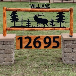 12 Inch Bold House Numbers - Etsy
