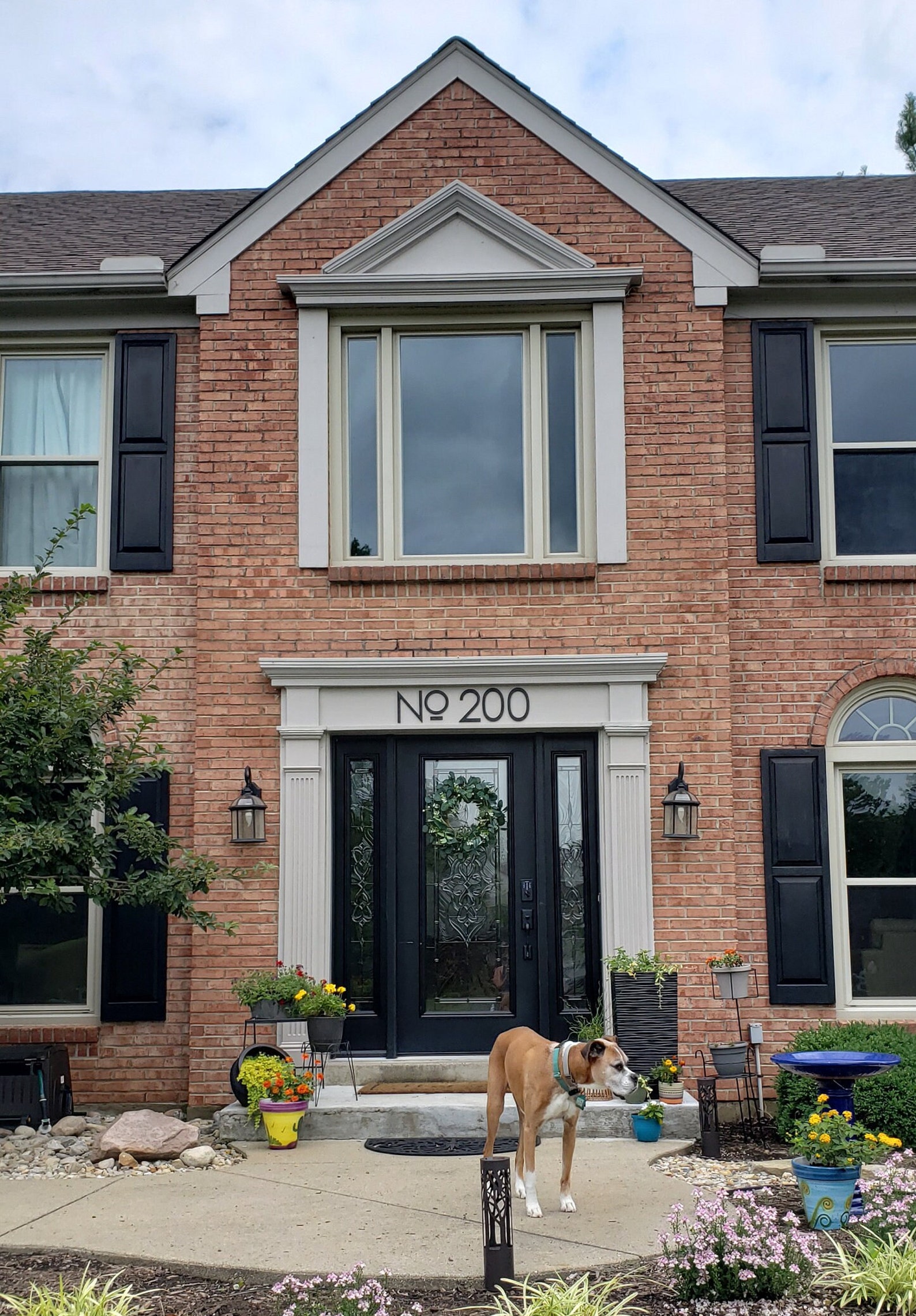 8 Inch Modern House Numbers Letters - Etsy