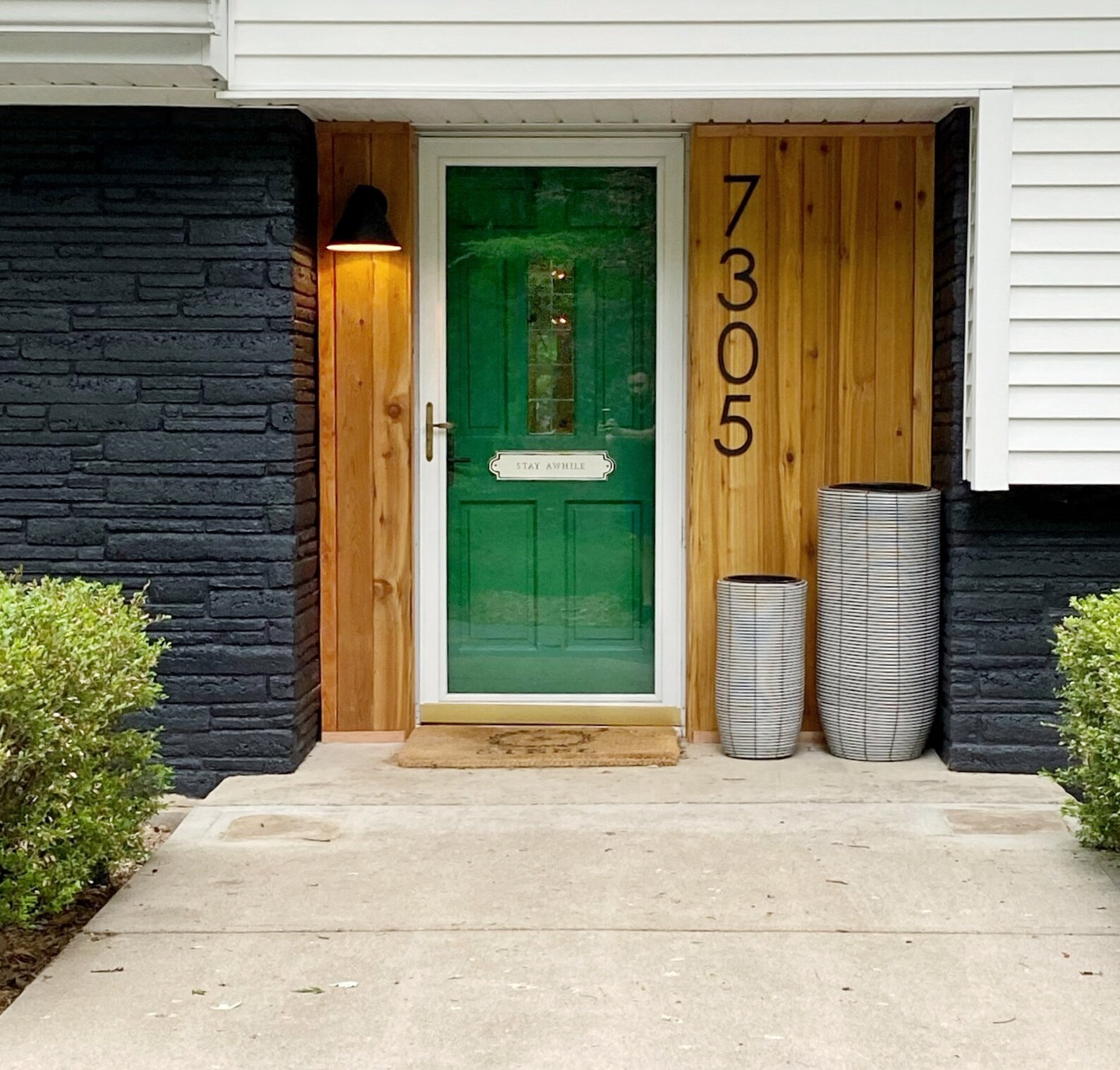 10 inch Modern House Numbers Letters | Etsy