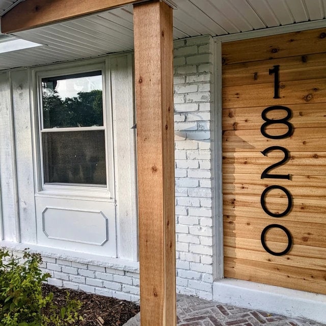 10 Inch Chisel House Numbers Letters - Etsy