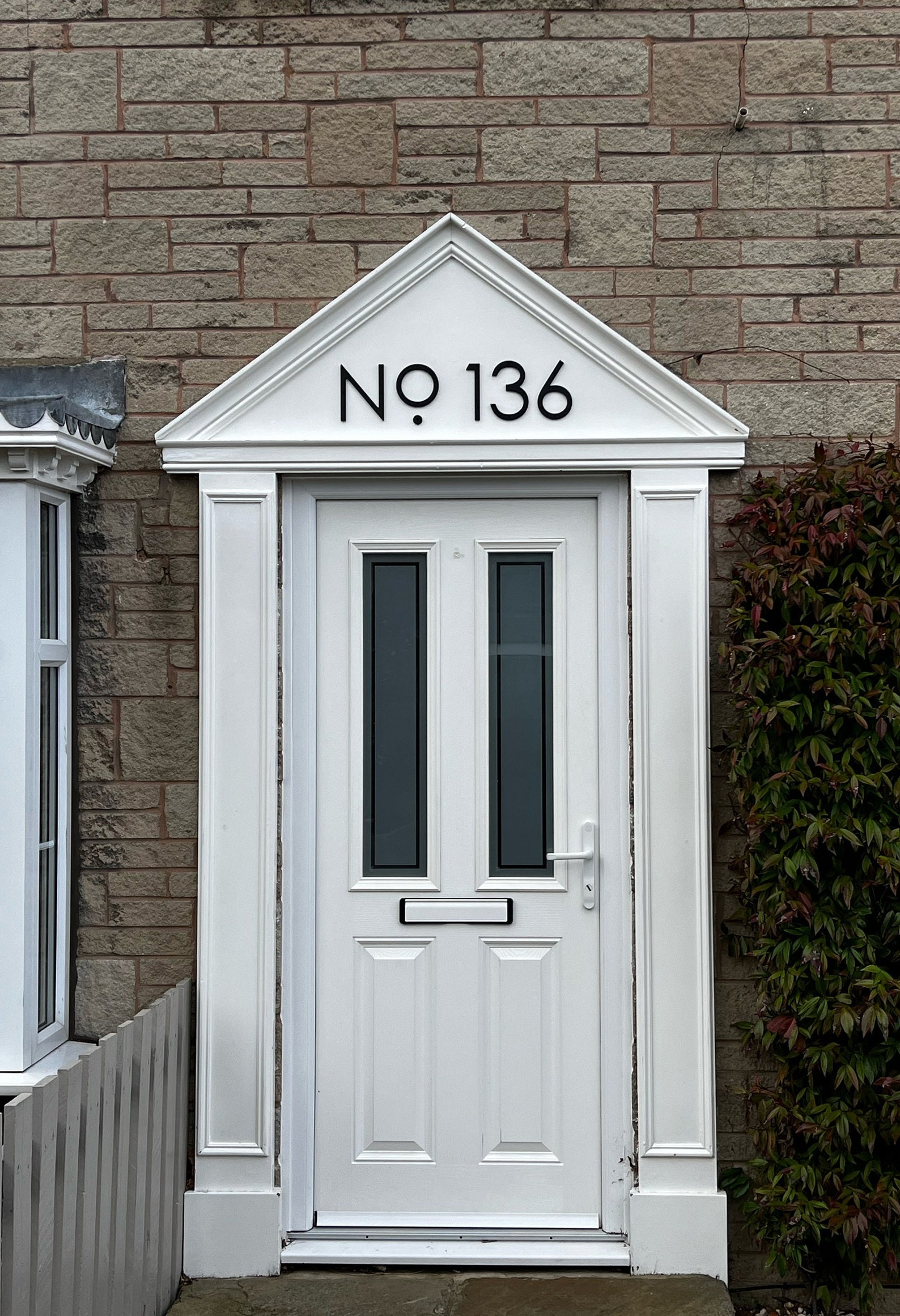 6 Inch Modern House Numbers Letters - Etsy