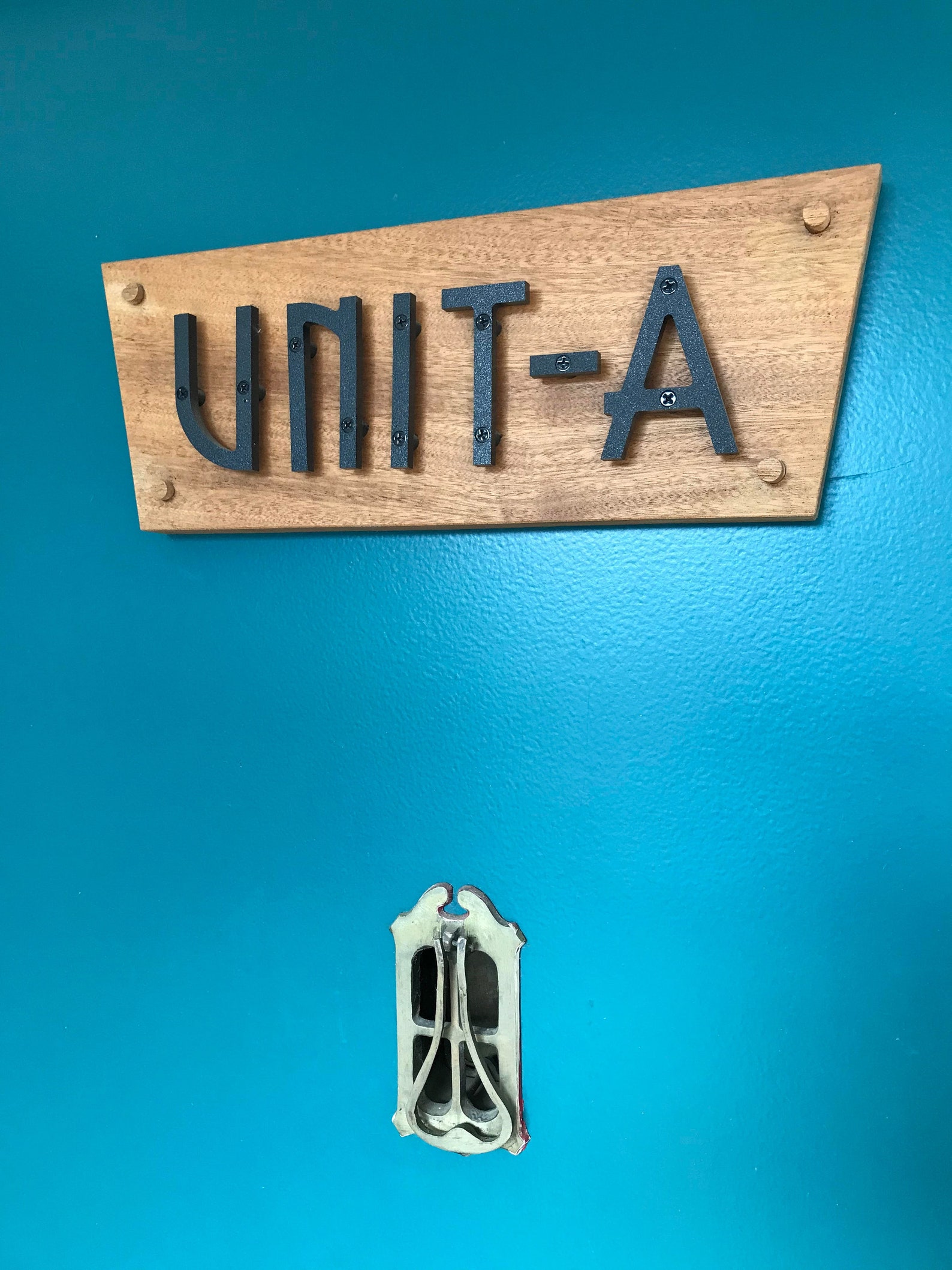 3 Inch Art Deco Apartment House or Mailbox Post Numbers - Etsy