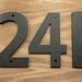 18 Inch Bold House Numbers - Etsy