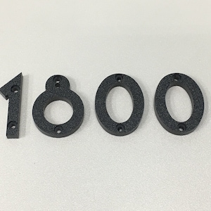 2 Inch Art Deco House or Mailbox Post Numbers Letters - Etsy