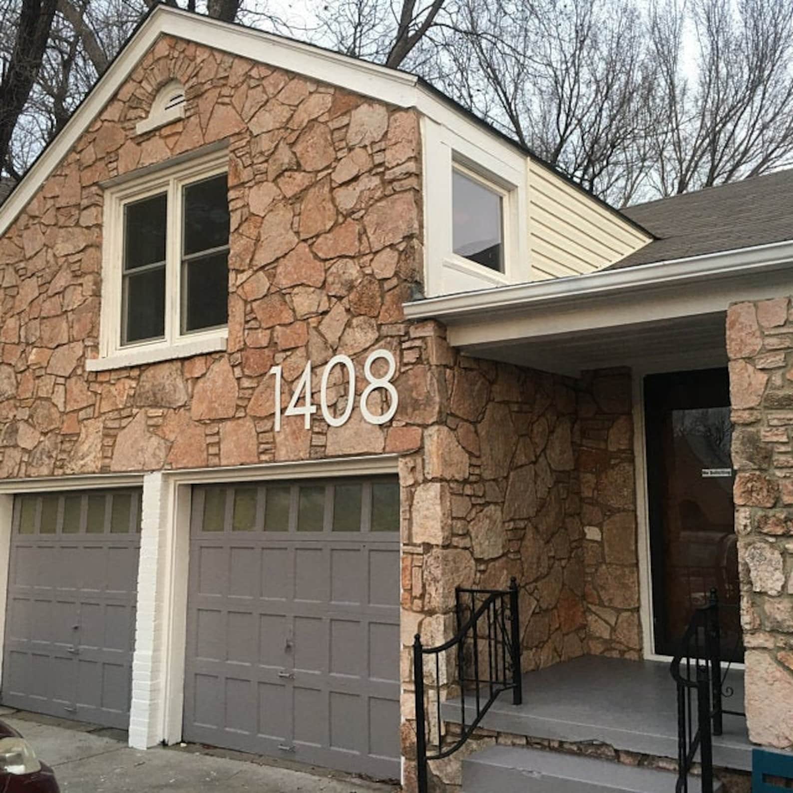 18 Inch Modern House Numbers Letters - Etsy