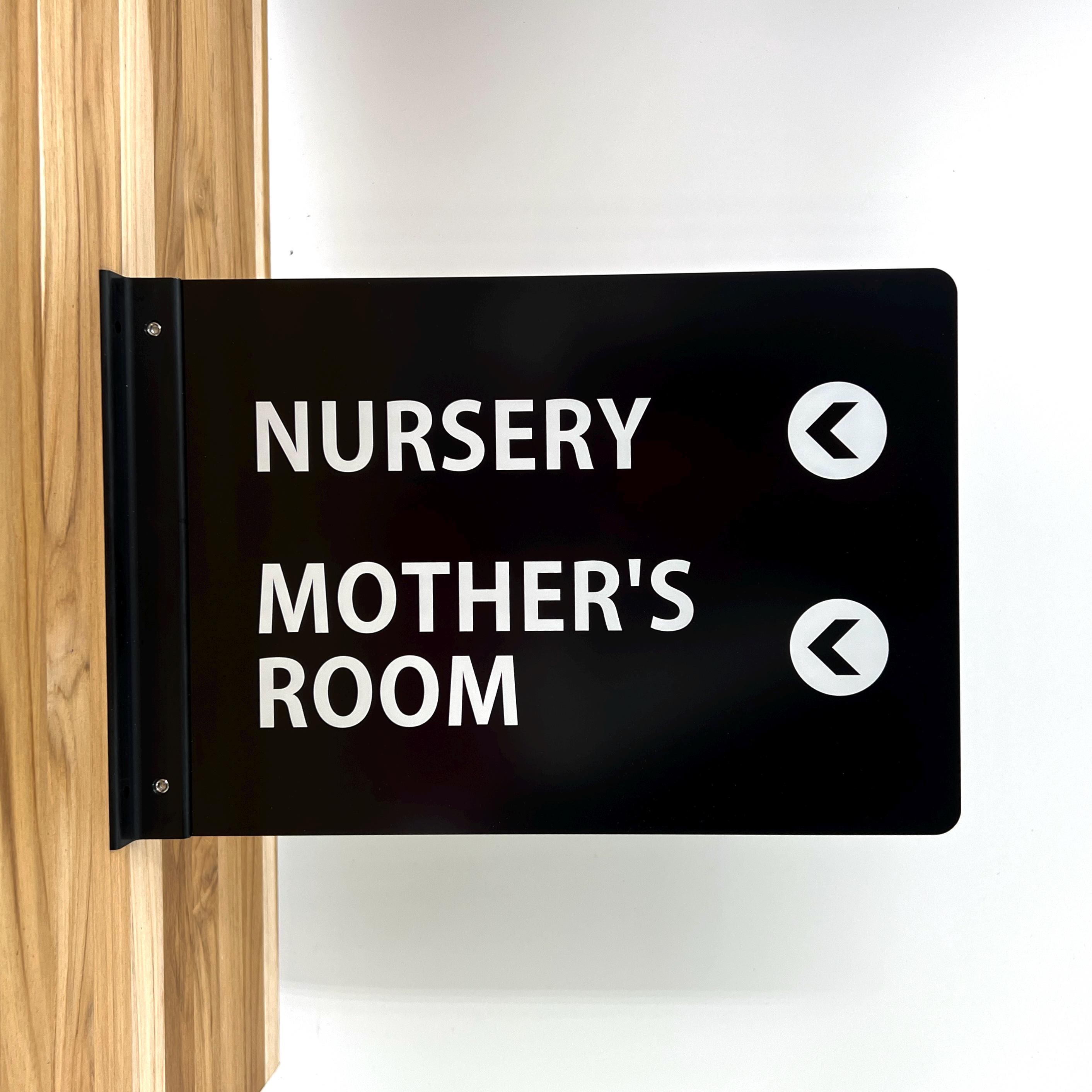 Custom Sign for Hallways, Businesses, Schools. Projecting 8" X 11" Wall ...