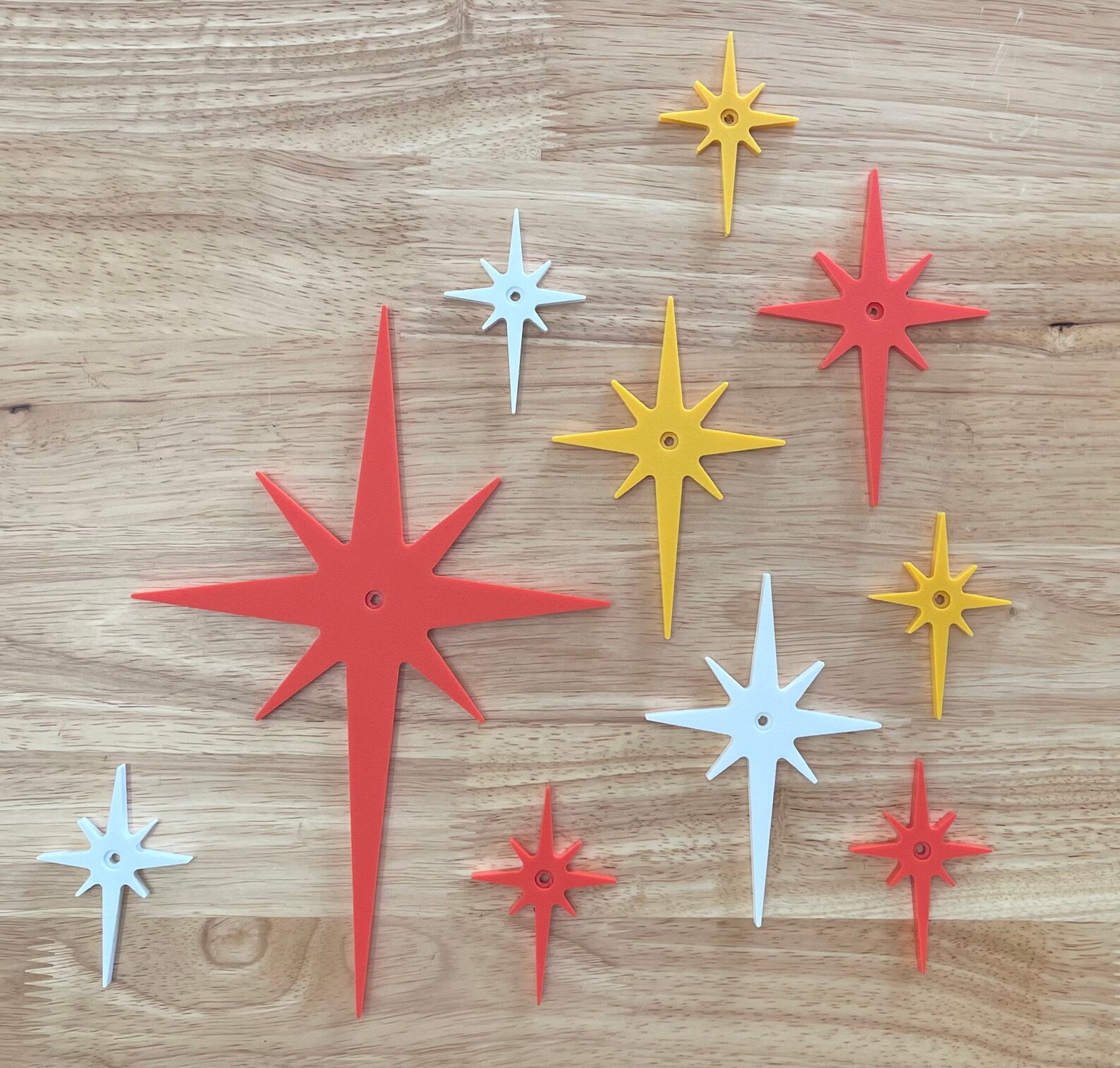 Atomic Starburst for Outdoor House Numbers - Etsy