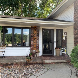 12 Inch Modern House Numbers Letters | Etsy Canada