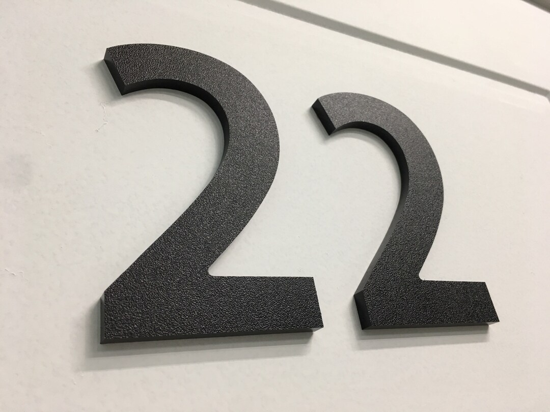 5 Inch Magnetic BOLD Numbers Letters for Doors, Houses, Mailboxes - Etsy