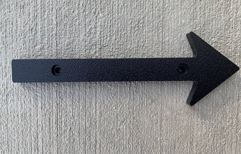 House Number Sign Arrow | Etsy