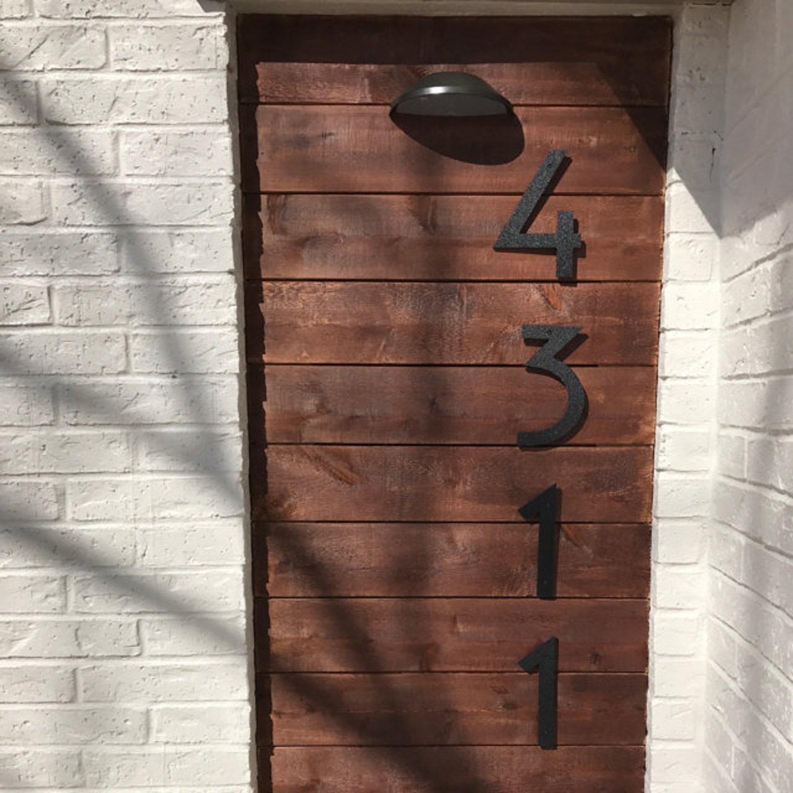 12 Inch Art Deco House Numbers Letters - Etsy