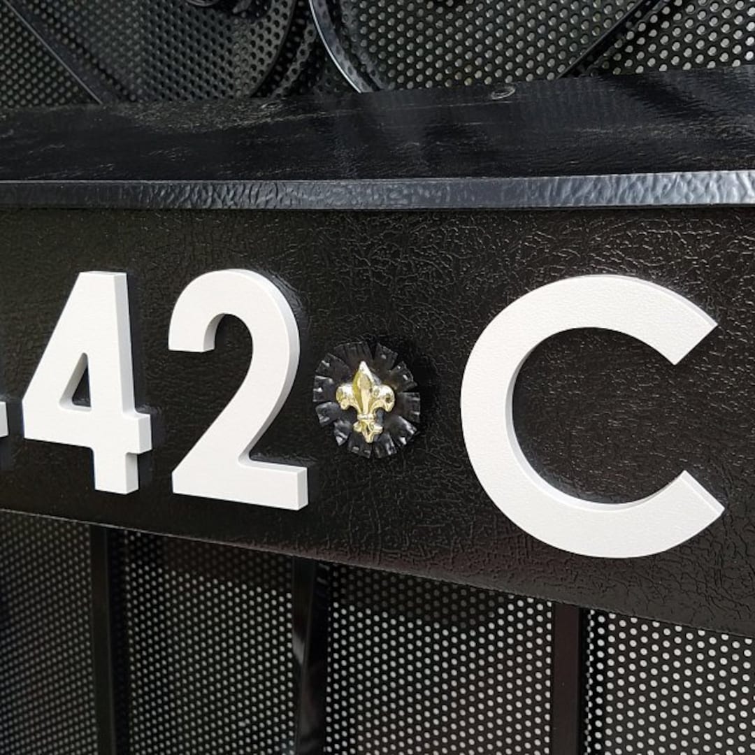 4 Inch Magnetic Numbers Letters for Doors, Houses, Mailboxes, Address ...