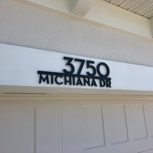 Custom Contemporary Apartment Number Unit Address Sign Regular Size - Etsy