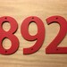 22 Inch BOLD House Numbers Letters - Etsy