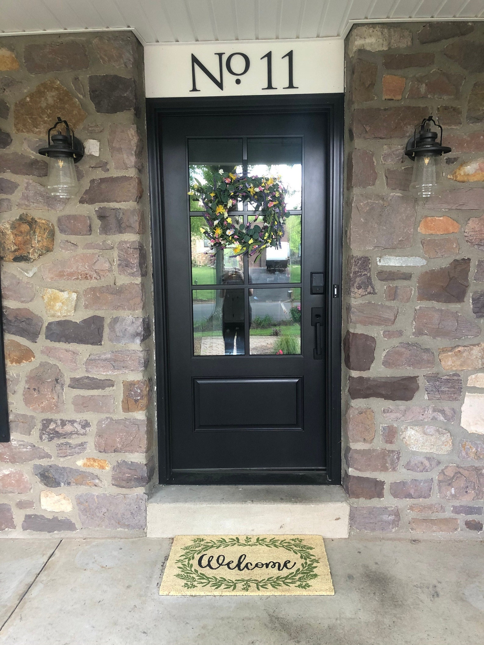 12 Inch ROMAN House Numbers Letters | Etsy