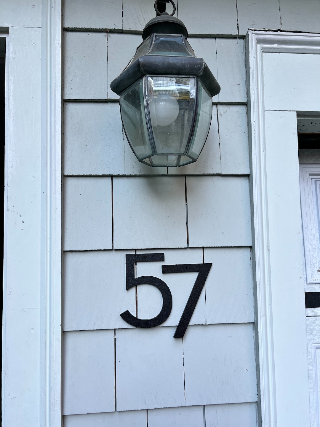 6 Inch Contemporary House Numbers - Etsy