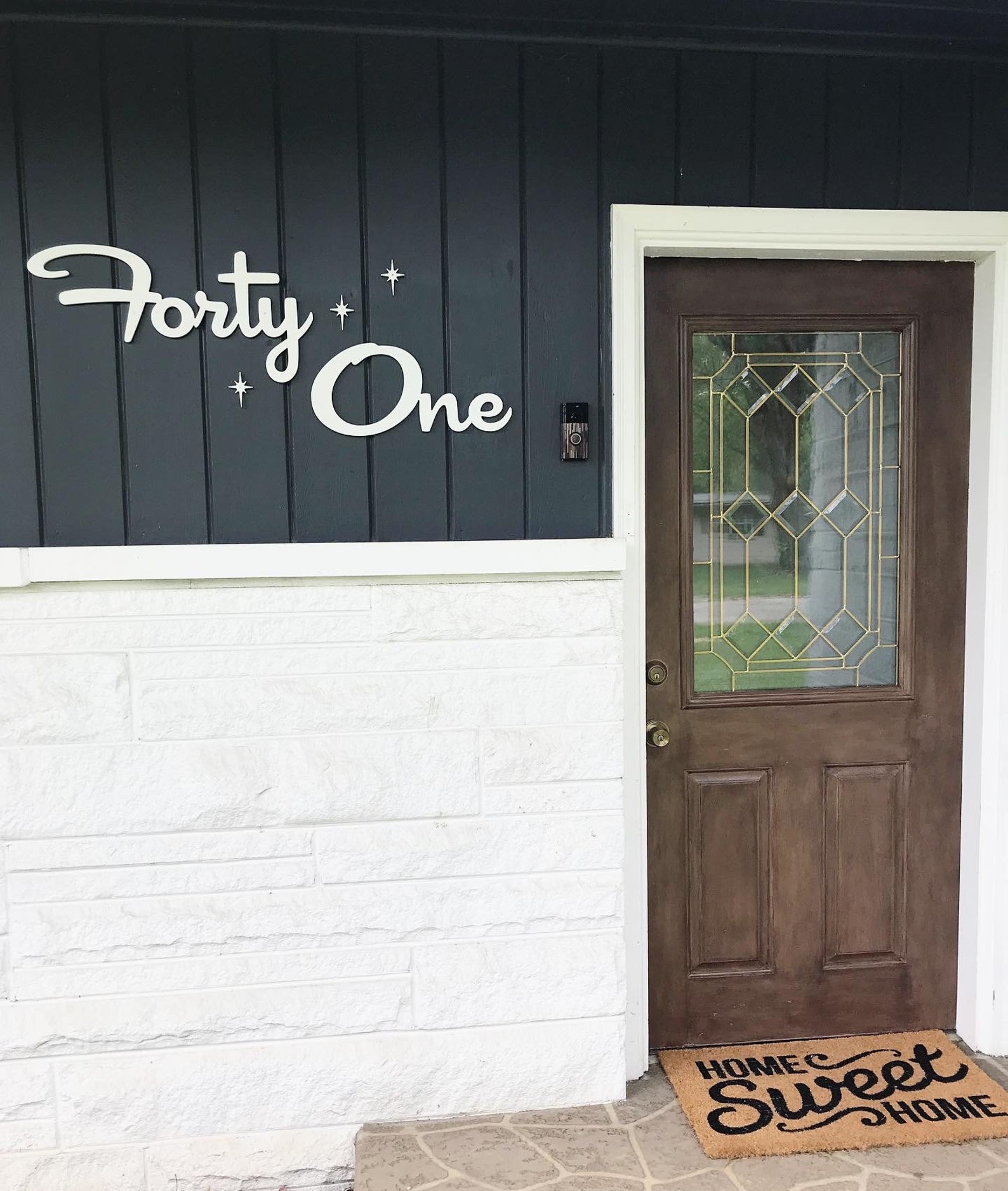 Large Mid Century Cursive House Numbers - Etsy Australia