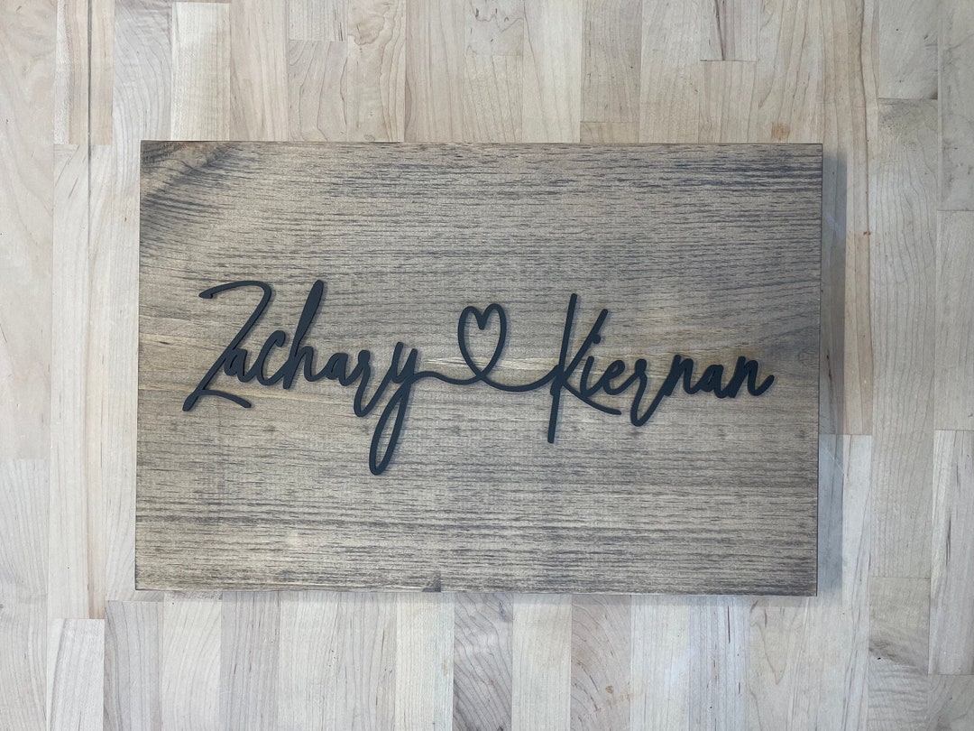 Custom Acrylic Laser Cut-out Sign - Etsy