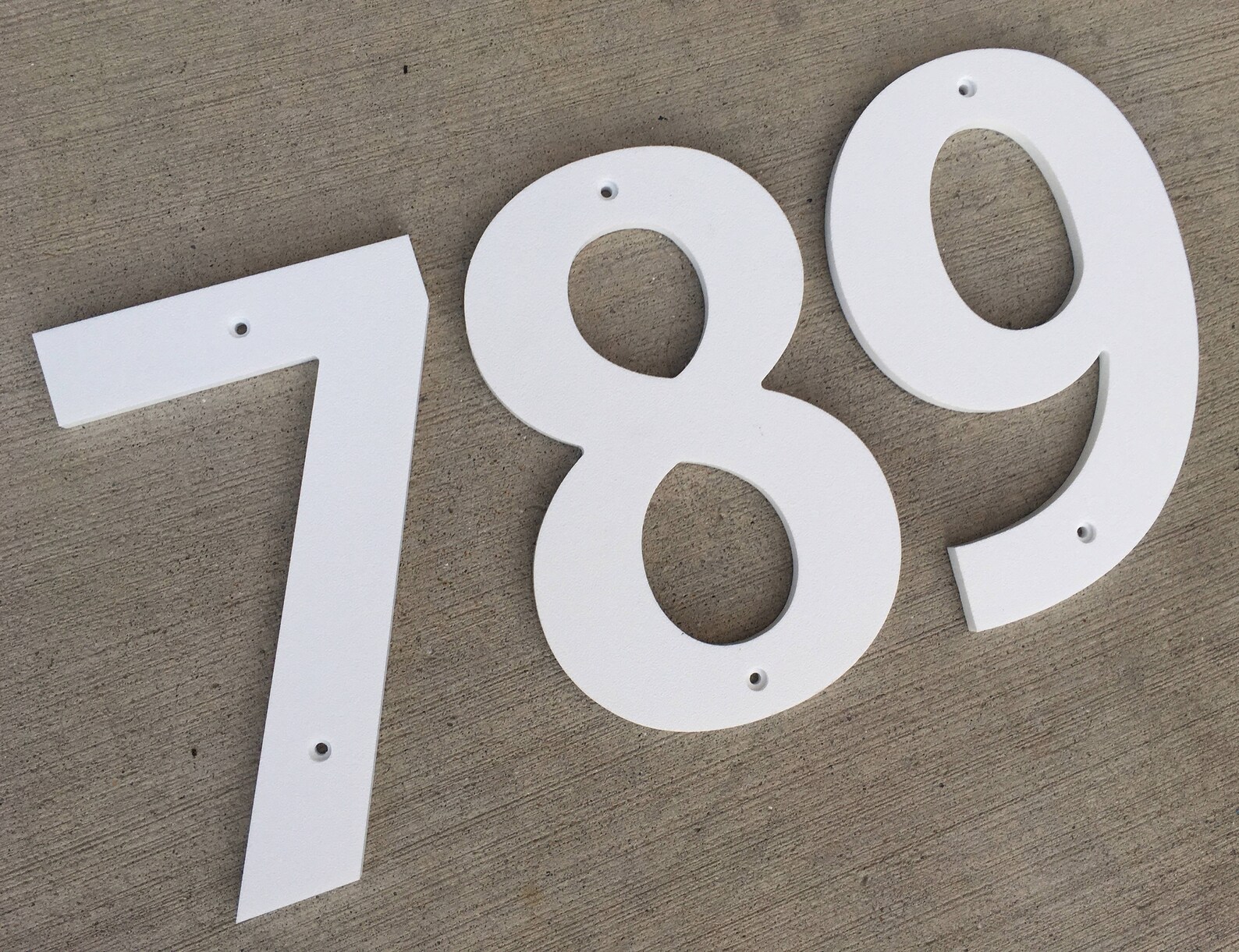 18 Inch Bold House Numbers - Etsy
