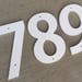 12 Inch Bold House Numbers - Etsy
