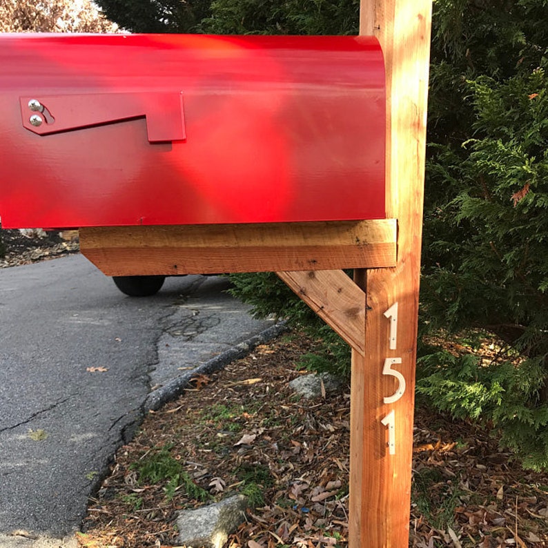 3 Inch Art Deco House or Mailbox Post Numbers Letters - Etsy