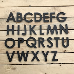 4 Inch Magnetic Numbers Letters for Doors, Houses, Mailboxes, Address ...