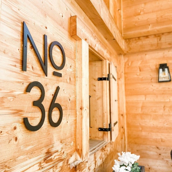 Modern House Letters