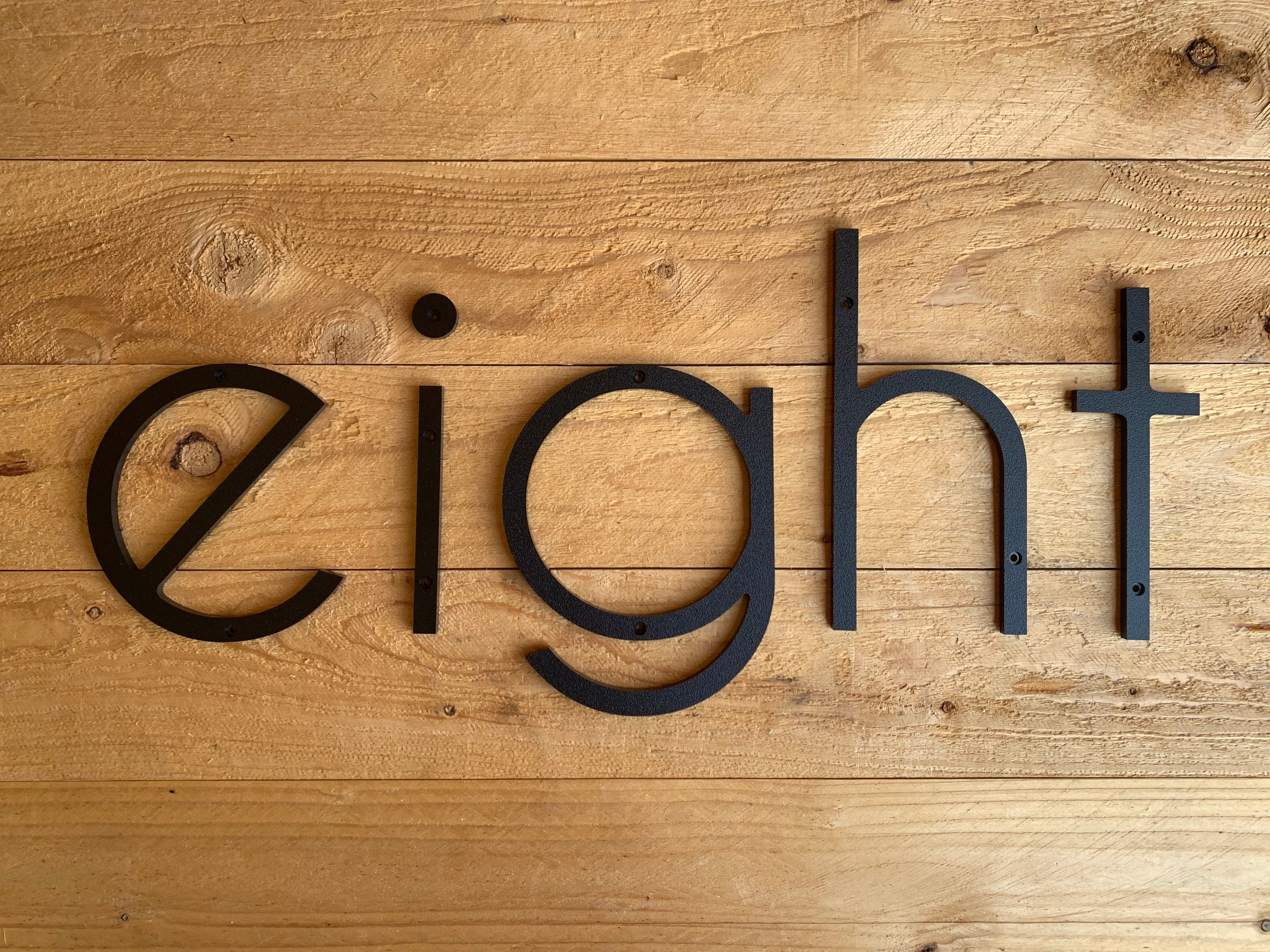 6 Inch Elegant Modern Address Letters - Etsy