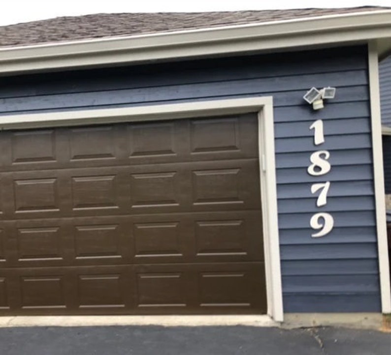 6 Inch Socal Script Style House Numbers Letters - Etsy