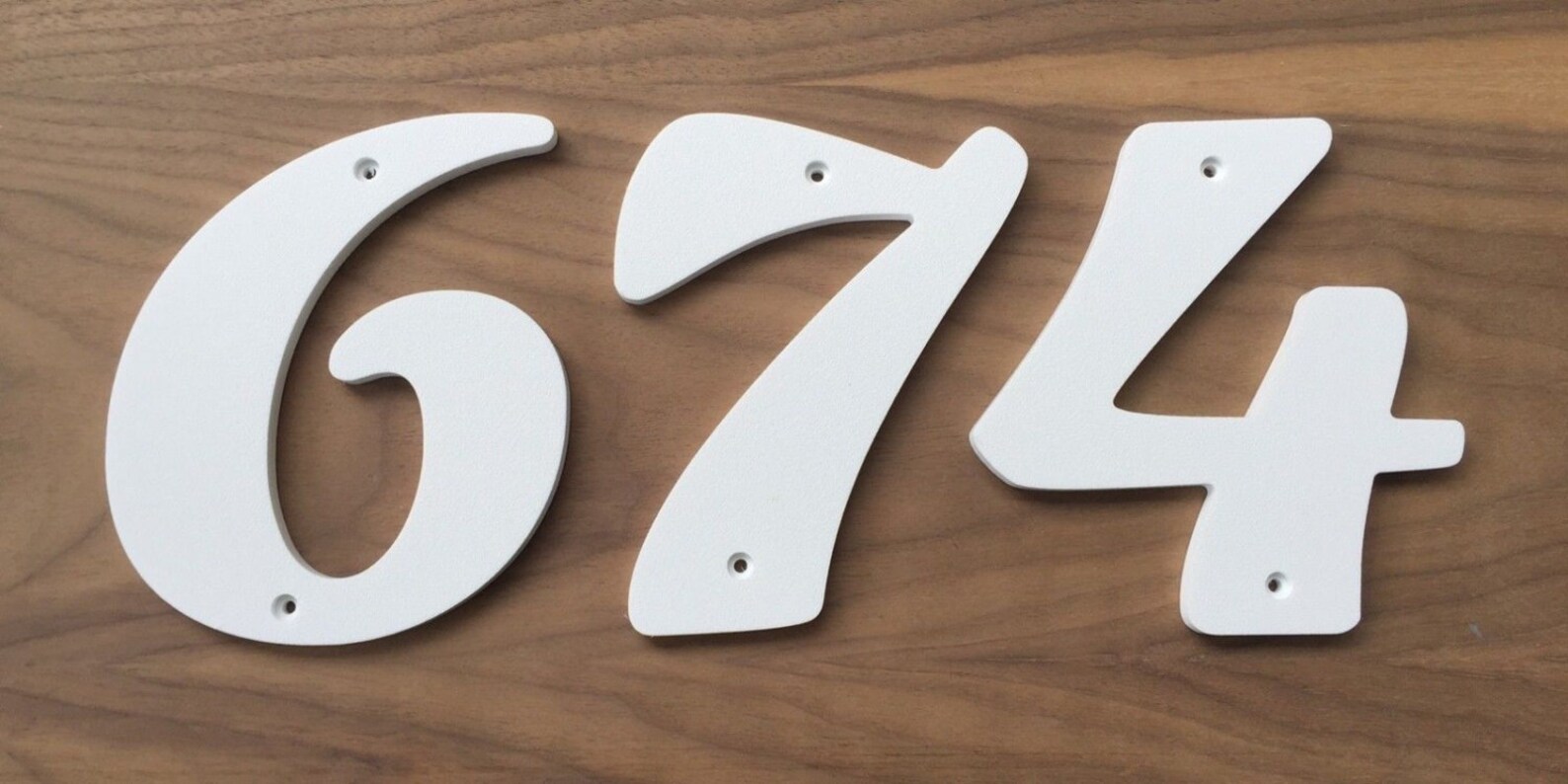 6 Inch Socal Script Style House Numbers Letters | Etsy