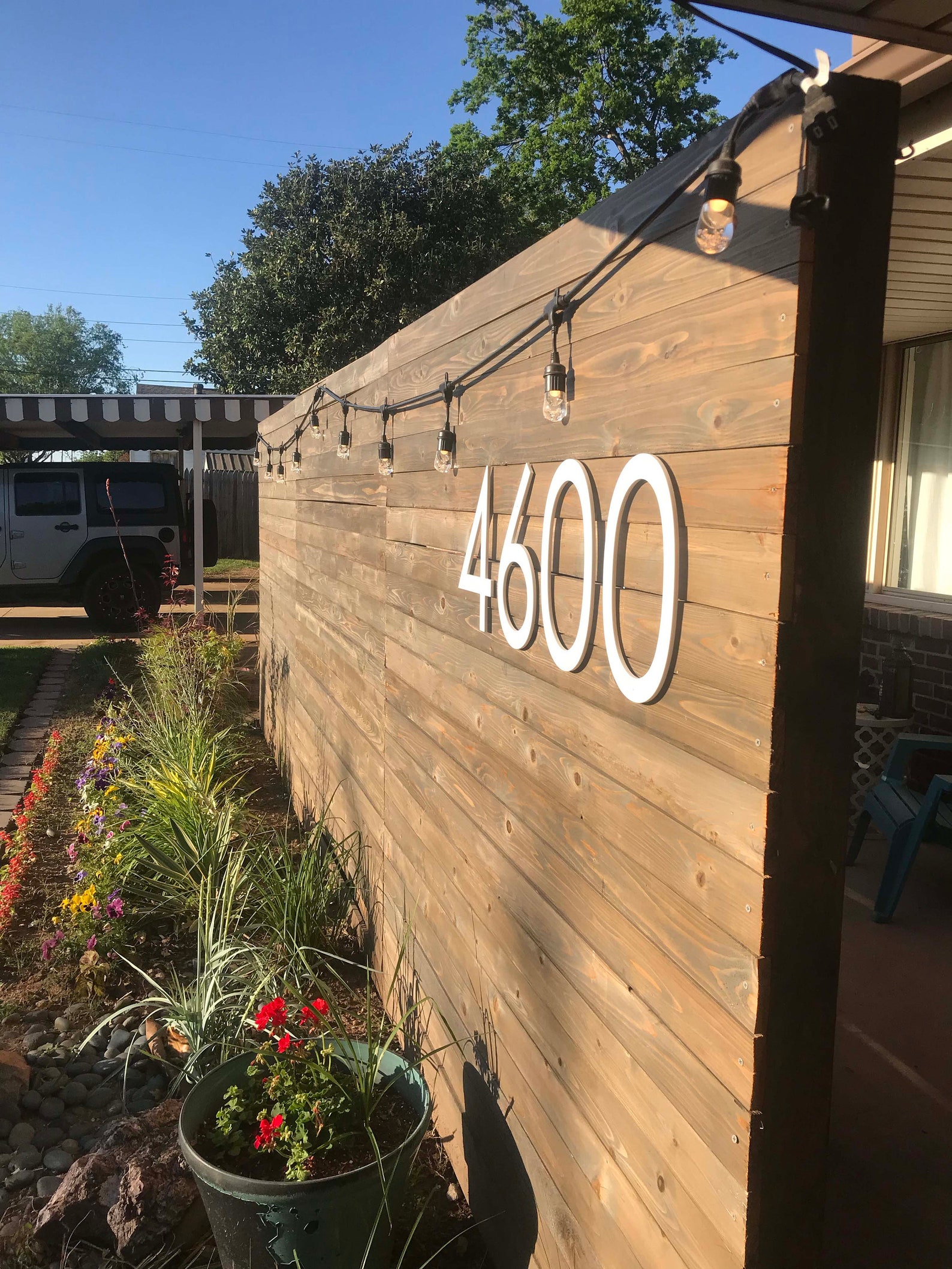 12 Inch Modern House Numbers Letters | Etsy