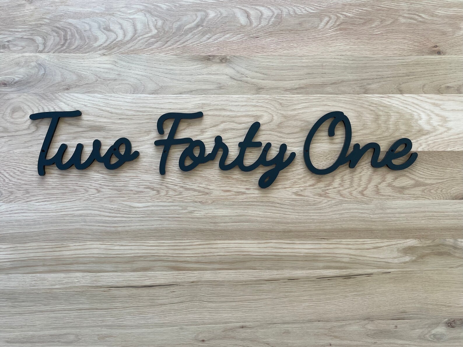 Longhand Cursive House Numbers: Regular Size - Etsy