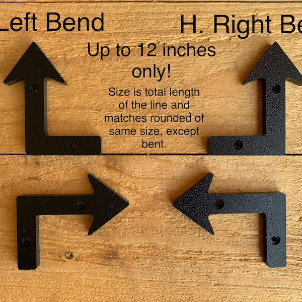 Metal Arrow Sign - Etsy