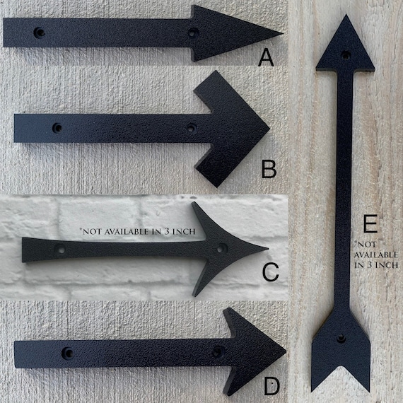 House Number Sign Arrow | Etsy UK