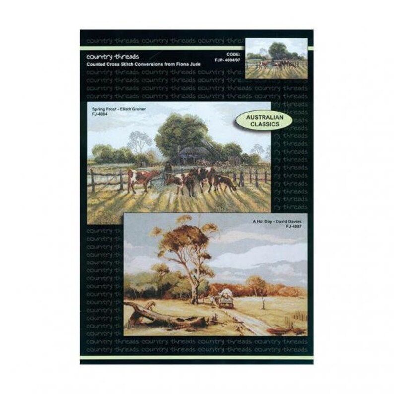 Australian Classics: Spring Frost & Hot Day Counted Cross Stitch Charts ...