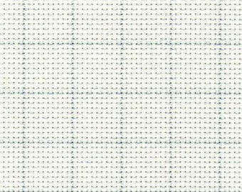 Zweigart Easy Count Aida Cloth 16 Count 100% Cotton. White With Wash ...