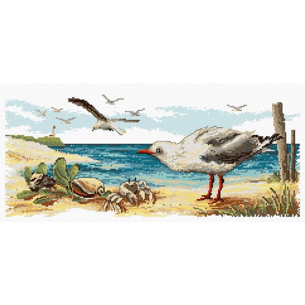 Seagull Cross Stitch - Etsy