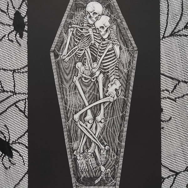 Skeleton Lovers Art - Etsy